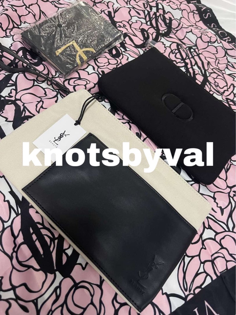 Dior and YSL Vip Pouch, Luxury, Bags & Wallets on Carousell
