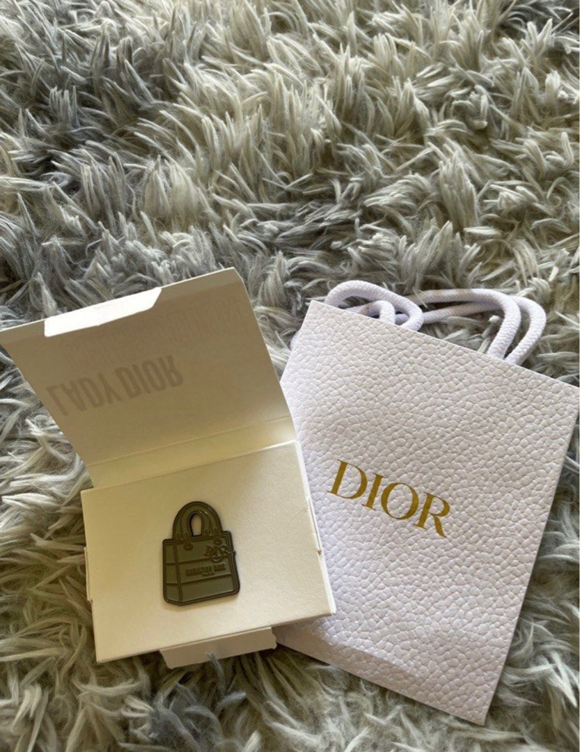 Dior paper bag and logo sticker, Women's Fashion, Bags & Wallets, Tote ...