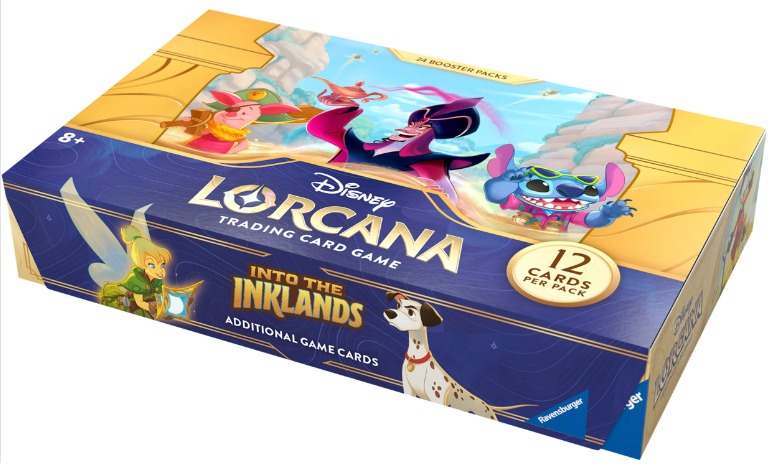 Disney Lorcana Into The Inkland Booster Box, Hobbies & Toys, Toys ...