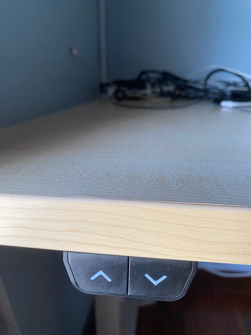 Electric Height adjusting Table, Furniture & Home Living, Furniture ...