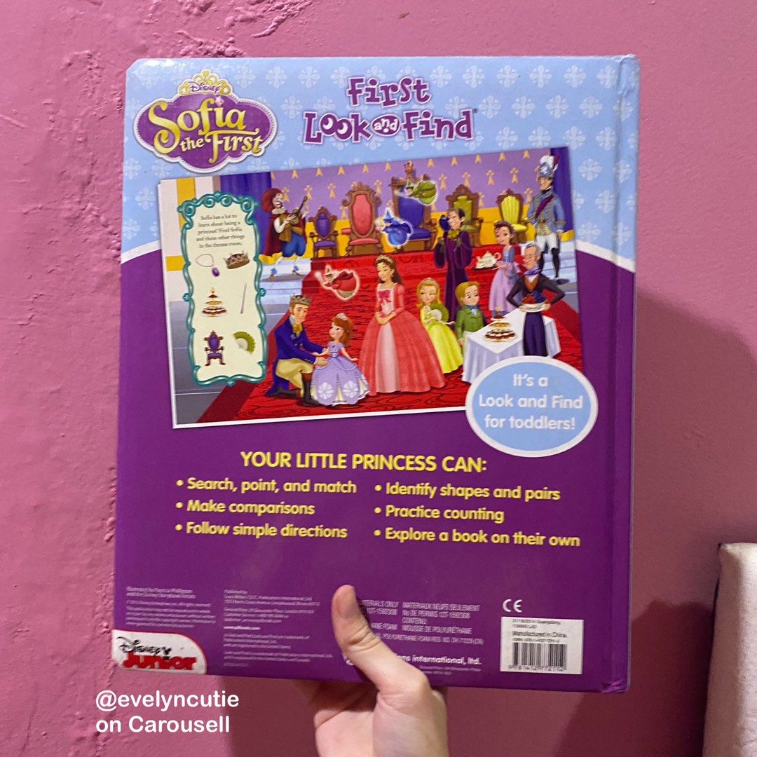 ENGLISH Sofia the First - First look and find, Buku & Alat Tulis, Buku ...