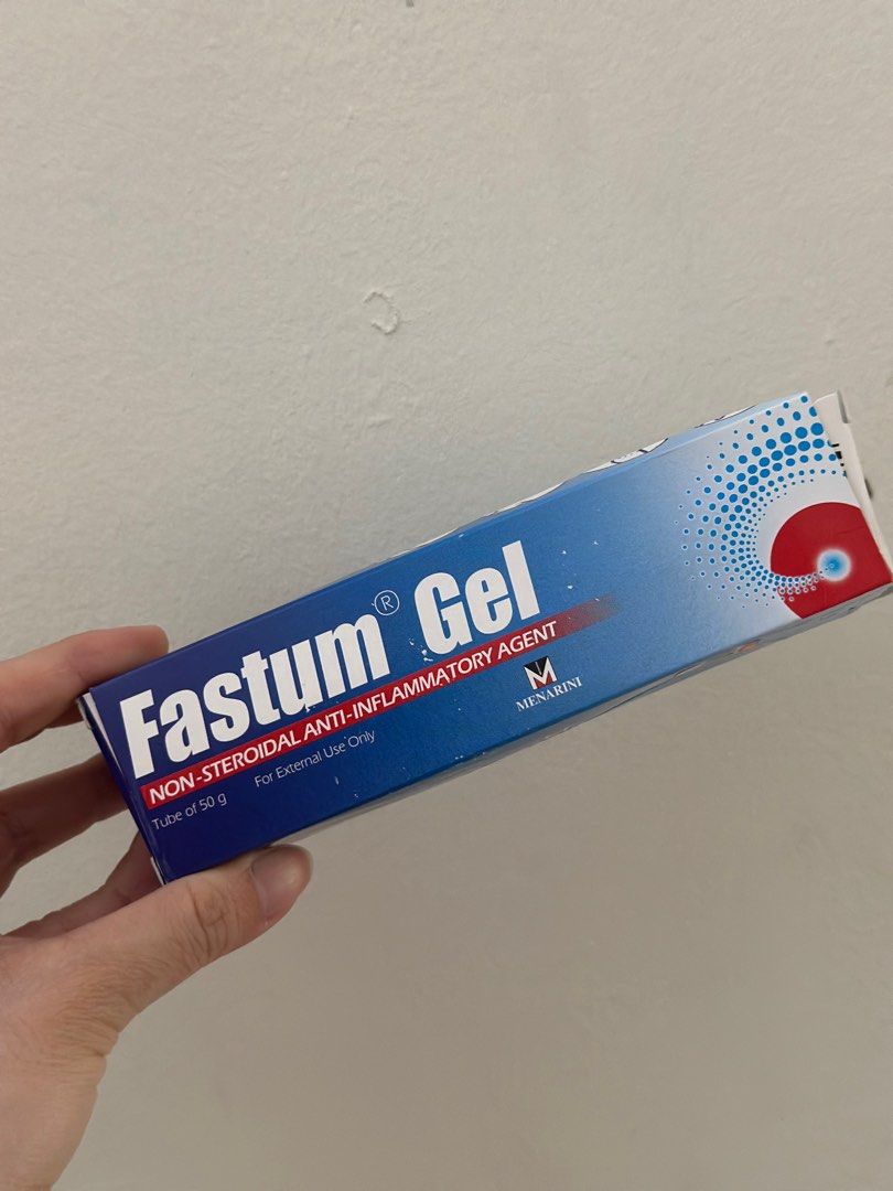 Fastum Gel Menarini 50g, Health & Nutrition, Medical Supplies & Tools ...