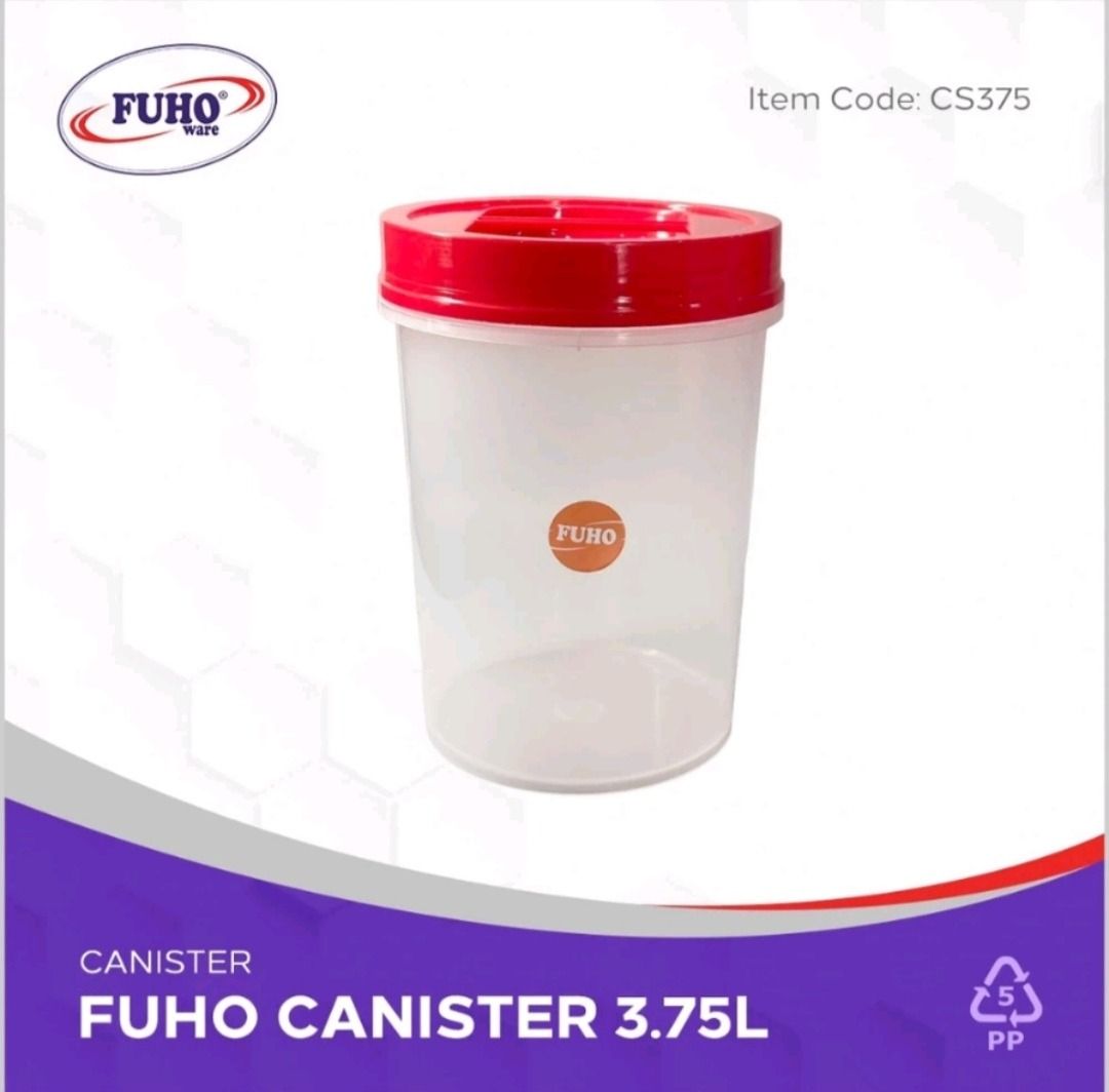 FUHO 3 pcs. 3.75L Food Jar Packaging Materials Storage Canisters, Food ...