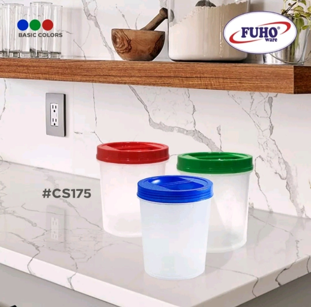 FUHO 3pcs 1.75L Canister Mayo Jar Container Food Keeper Storage ...