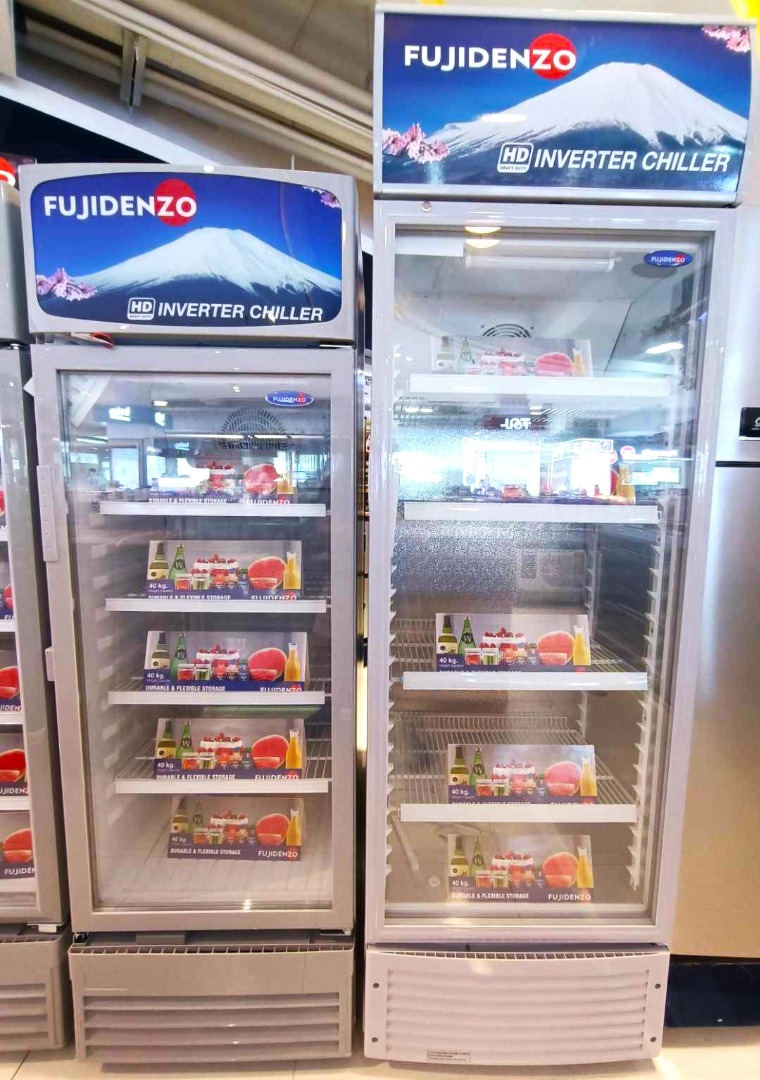 Fujidenzo Upright Chiller Inverter, TV & Home Appliances, Kitchen ...