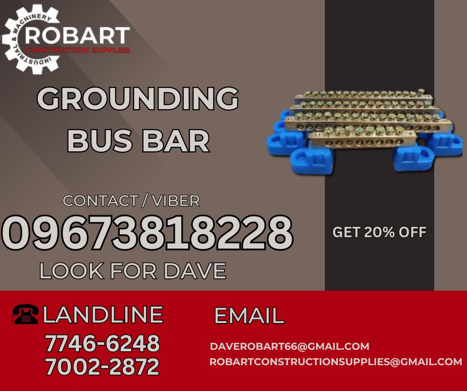 GROUNDING BUS BAR, Commercial & Industrial, Industrial Equipment on ...