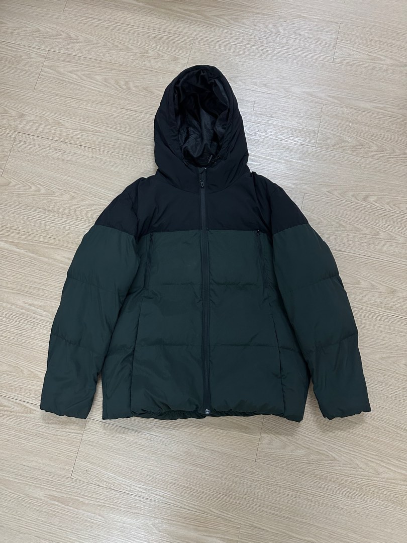 GU Aesthetic Gorpcore Style Puffer Two Colour Block Jacket Like New ...