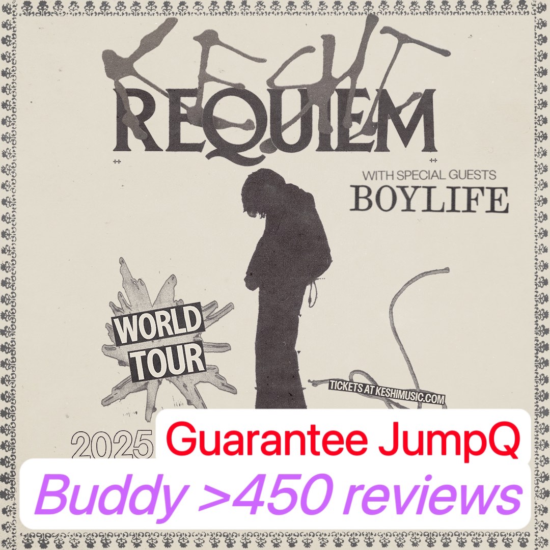 keshi requiem tour Singapore Kuala Lumpur Manila Jakarta 2024 2025 ...