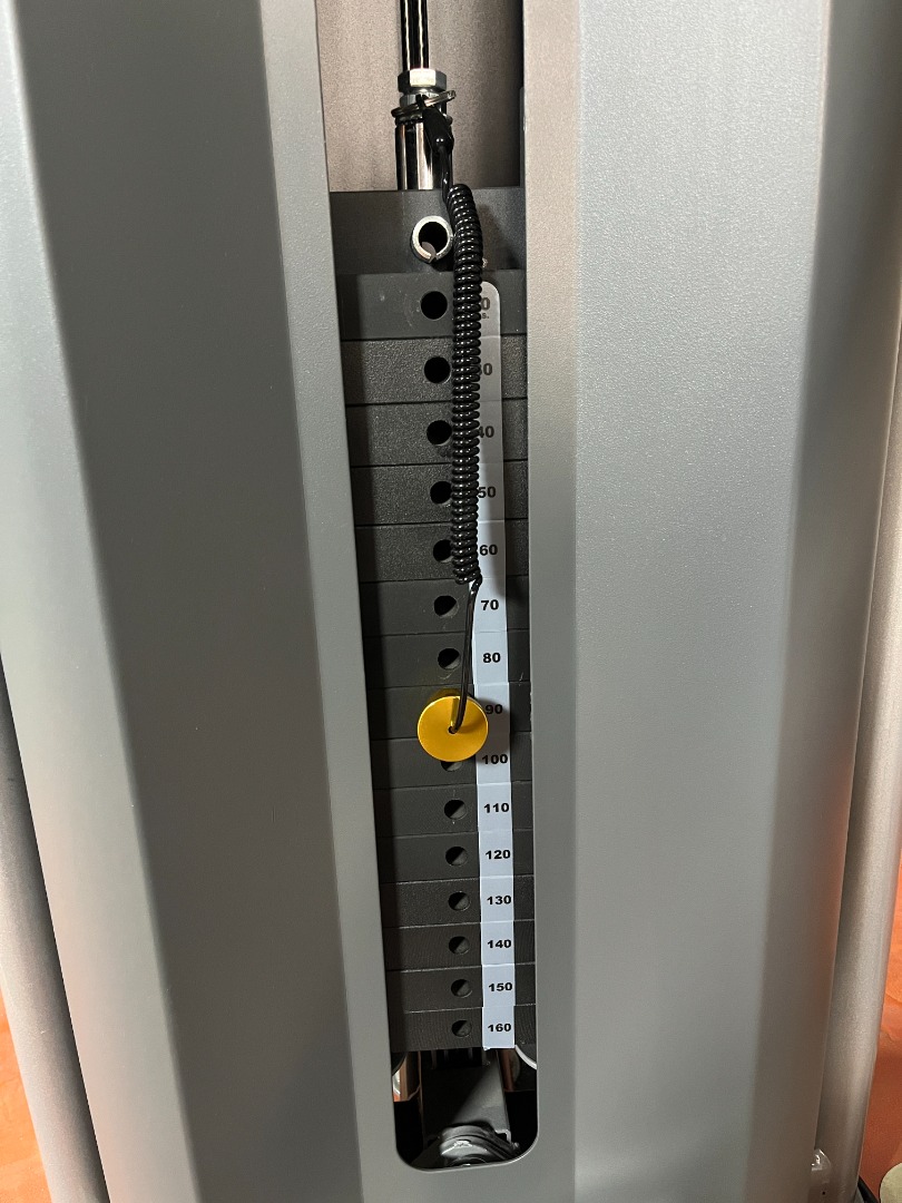 Gym Paramount Mesin Dada Chest Presss Fitness, Sports Equipment, Other ...