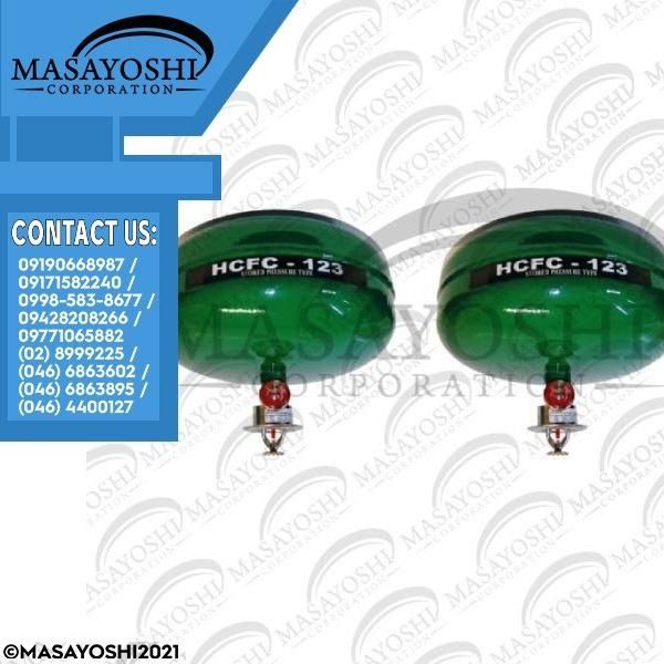 HCFC 123 Ceiling Type 20 lbs Fire Extinguisher | Fire Safety ...