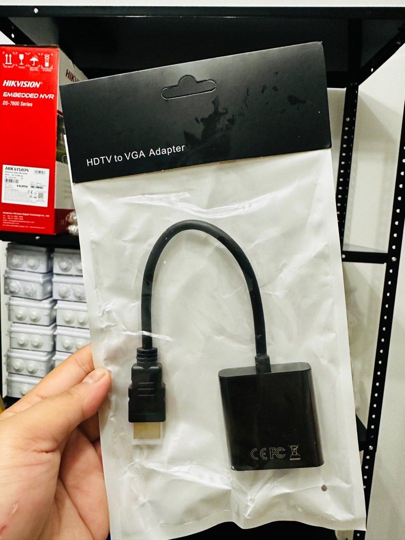 HDMI To VGA Adapter, Car Parts & Accessories, Audio, Video, Alarm and other Electronic ...