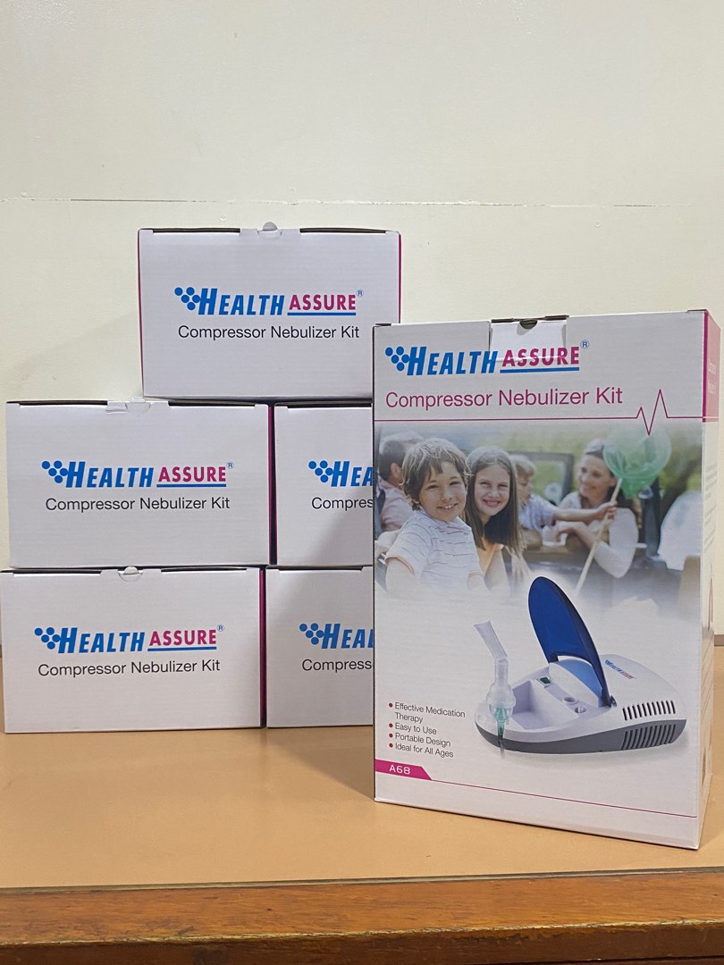 Health Assure Compressor Nebulizer Kit, Health & Nutrition, Health ...
