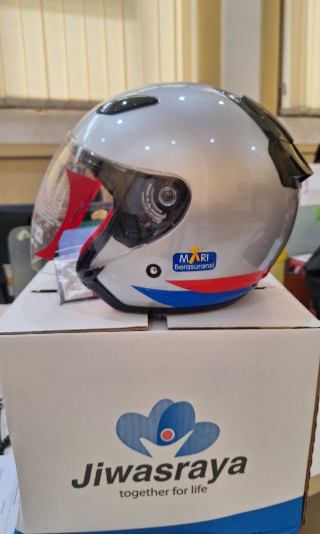 Helm KYT DJ MARU 2018 EX BUMN JIWASRAYA, Motor di Carousell