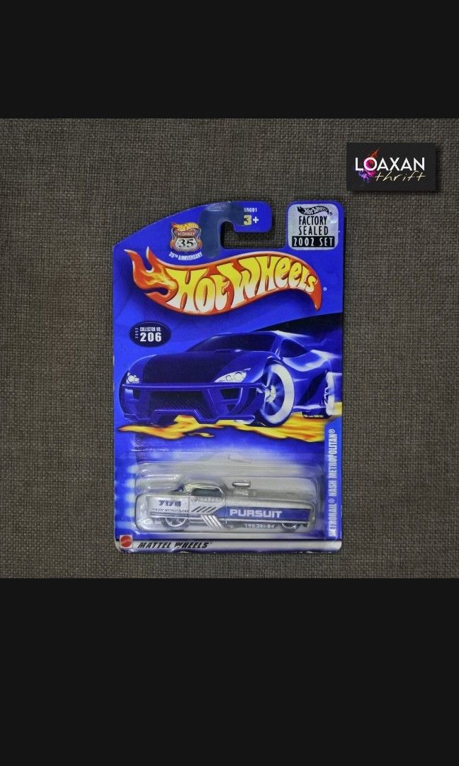 HOT WHEELS Metrorail Nash Metropolitan, Toys & Collectibles, Mainan di ...