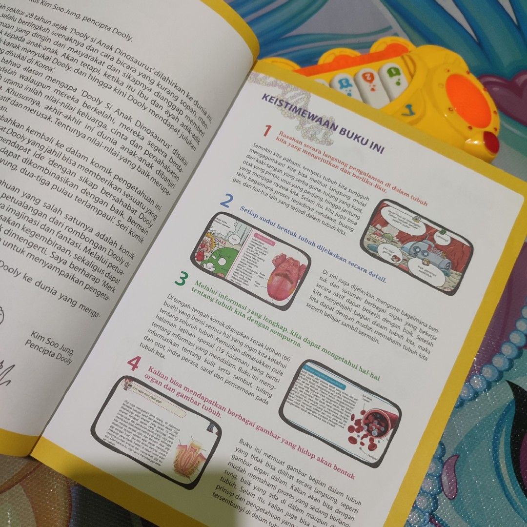 Human body komik dan edukasi tubuh kita yang menawan, Buku & Alat Tulis ...
