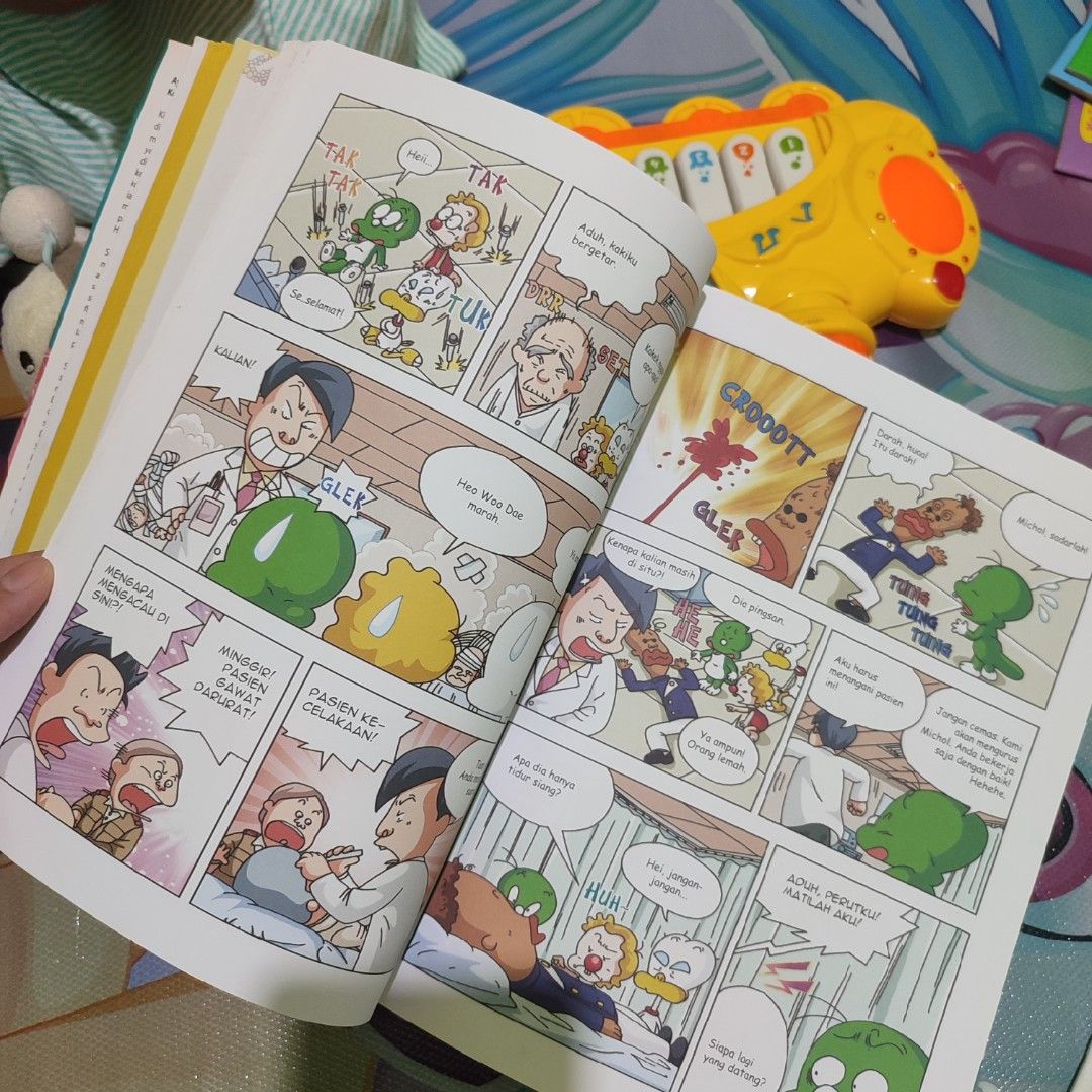 Human body komik dan edukasi tubuh kita yang menawan, Buku & Alat Tulis ...