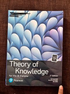 IB Diploma Textbook - Theory of Knowledge (TOK), Hobbies & Toys, Books ...