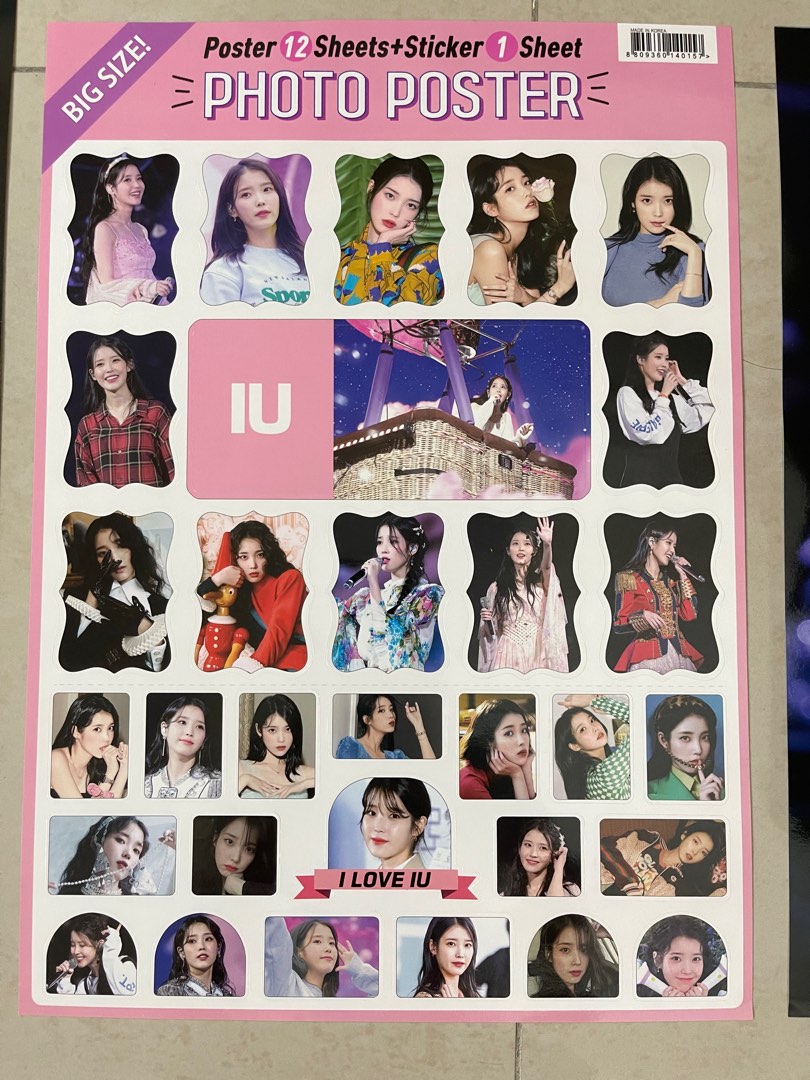 IU posters & stickers, Hobbies & Toys, Collectibles & Memorabilia, K ...