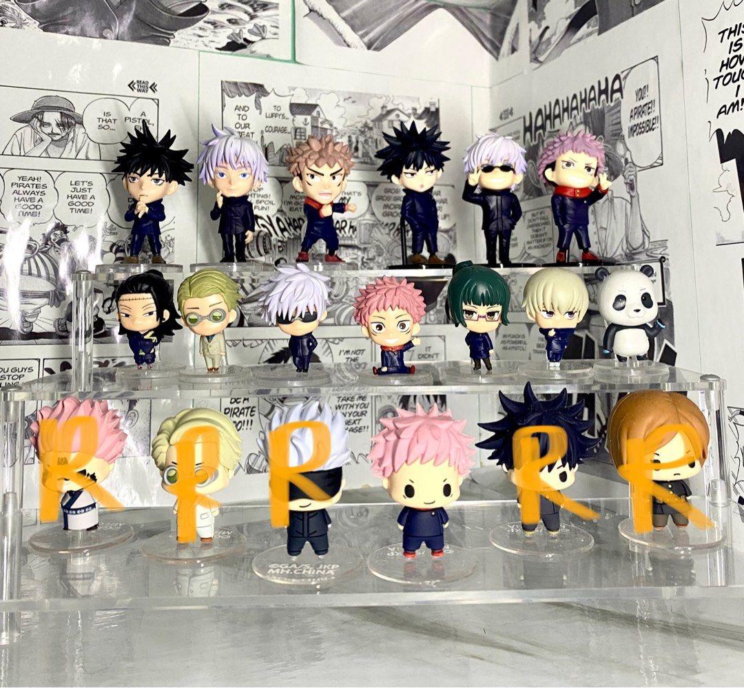 Jujutsu Kaisen Mini figures / chibis: gojo, geto, yuji, nobara, megumi ...
