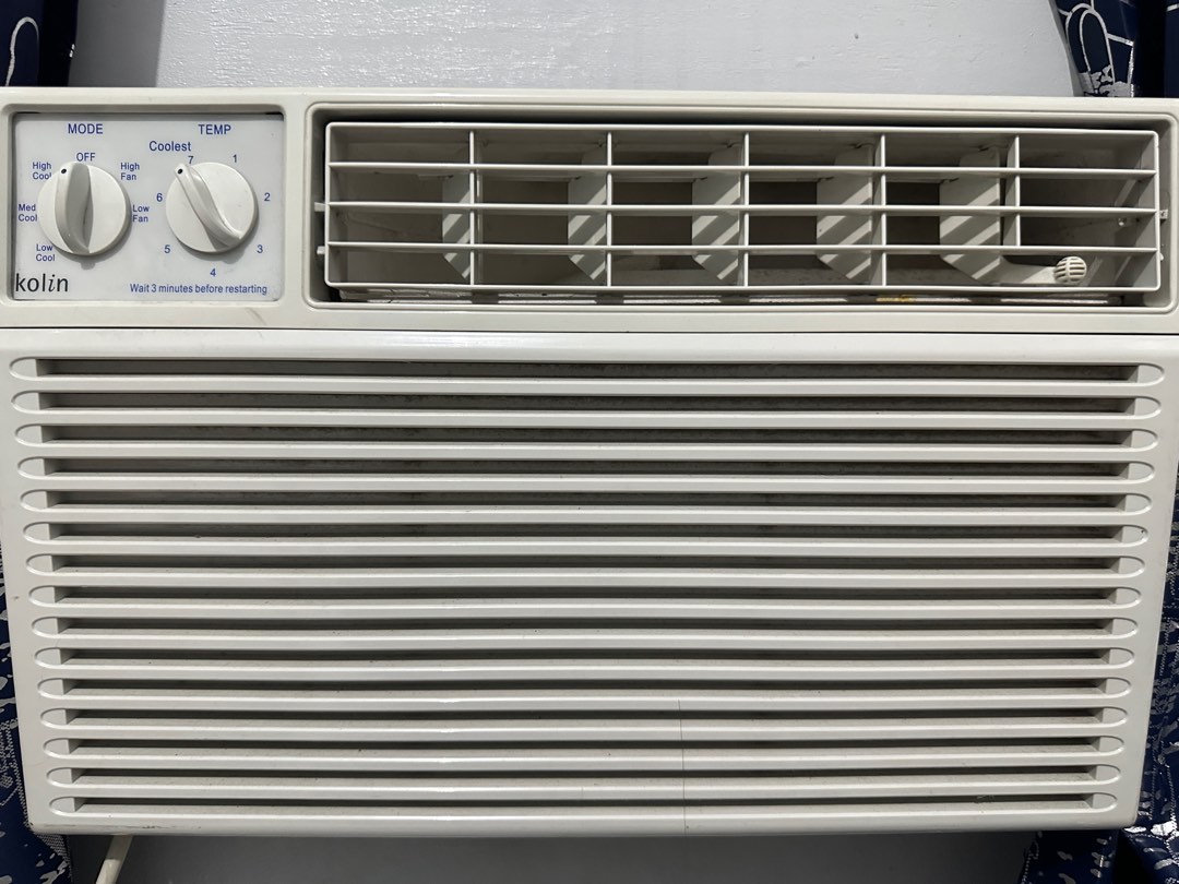 Kolin Aircon .6hp, TV & Home Appliances, Air Conditioning and Heating ...