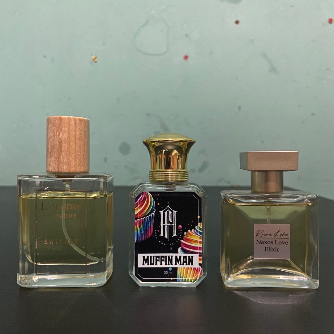 L'aroma Swimmer, Anonymous Muffin Man, Ruma Luka Naxos Love Elixer ...