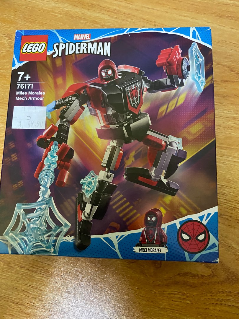 Lego Miles Morales Mech Armour, Hobbies & Toys, Toys & Games on Carousell