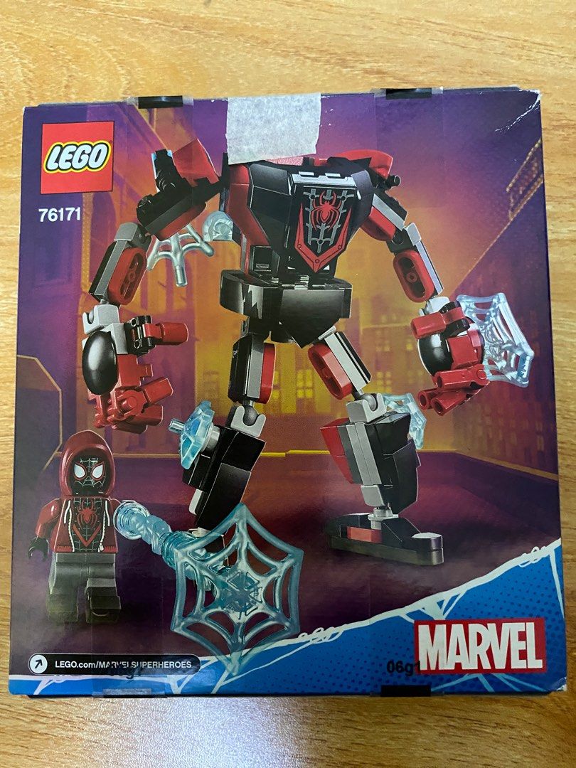 Lego Miles Morales Mech Armour, Hobbies & Toys, Toys & Games on Carousell