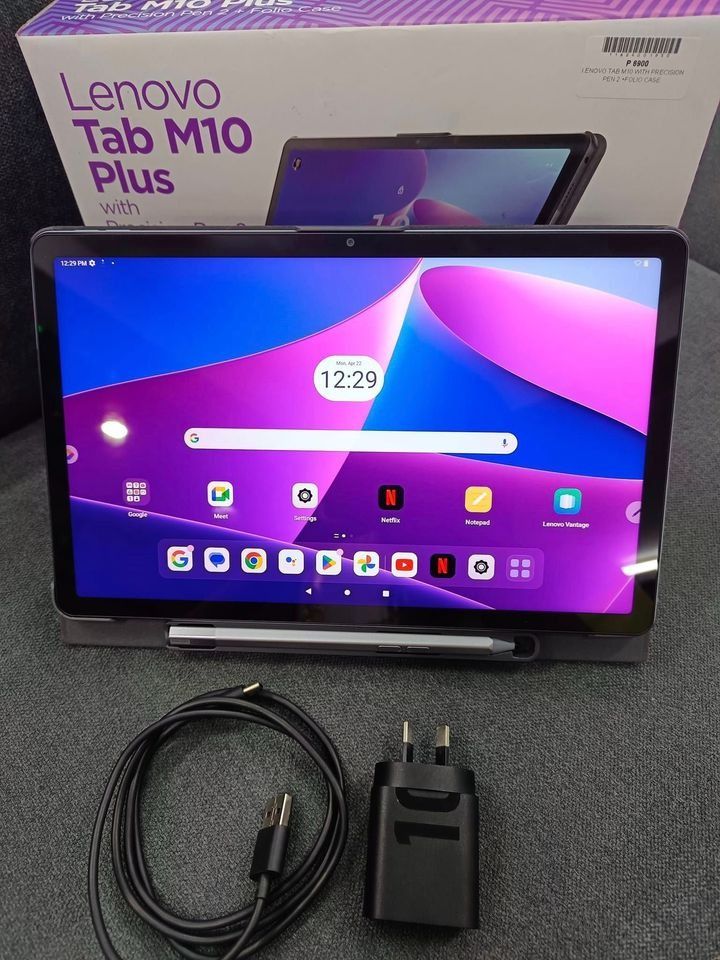 Lenovo Tab M10 Plus with Precision Pen 2+ Folio Case, Mobile Phones ...