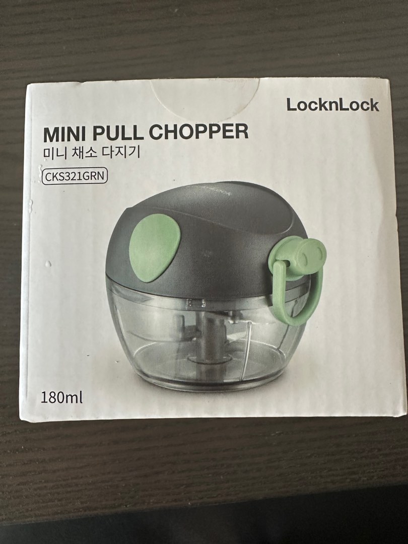 LocknLock mini pull chopper, Furniture & Home Living, Kitchenware ...
