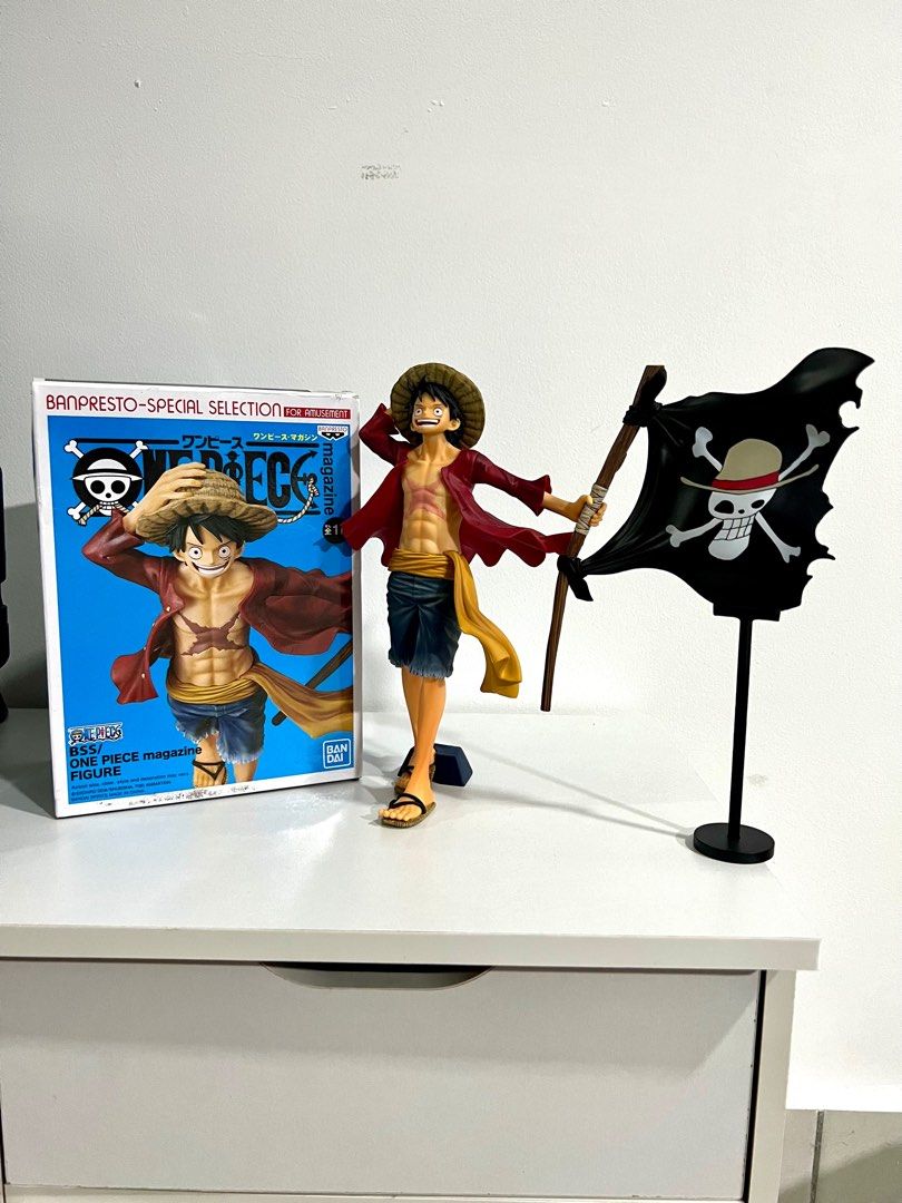 Luffy Flag Banpresto Special Selection One Piece Magazine Figure ...