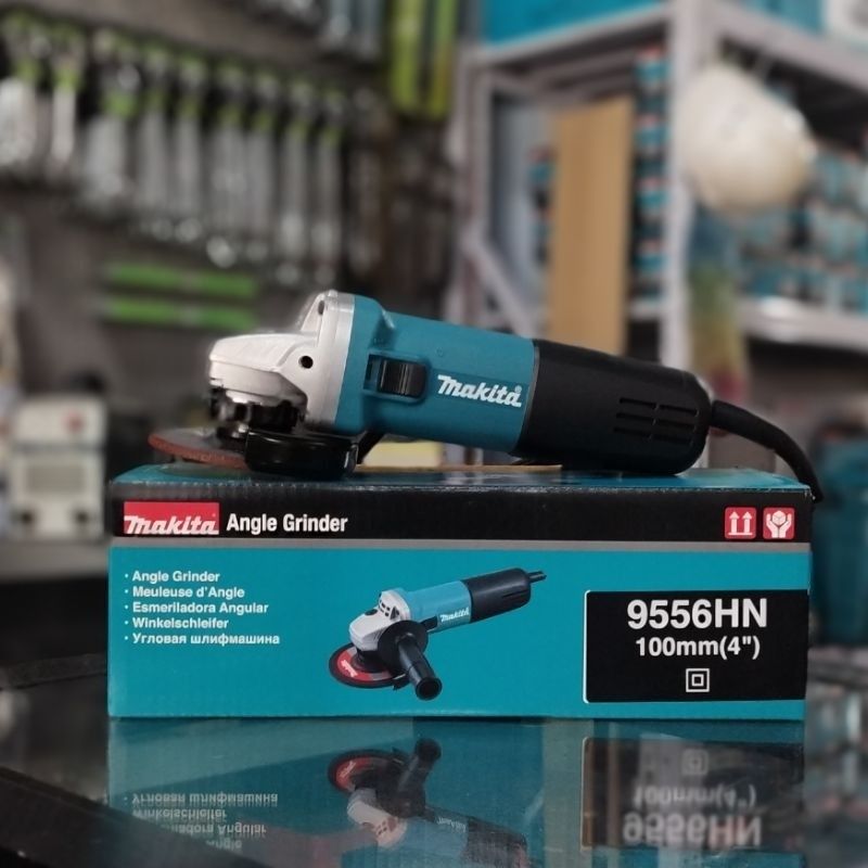 Makita 9556HN 4" (100mm) Angle Grinder (840W) with FREE Grinding Disc ...