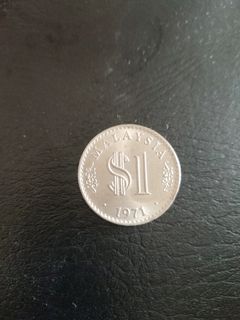 RM 1 Malaysia 20 tahun merdeka coin satu ringgit 1 riggit, Hobbies ...