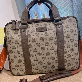 Mcm Laptop bag, Luxury, Bags & Wallets on Carousell