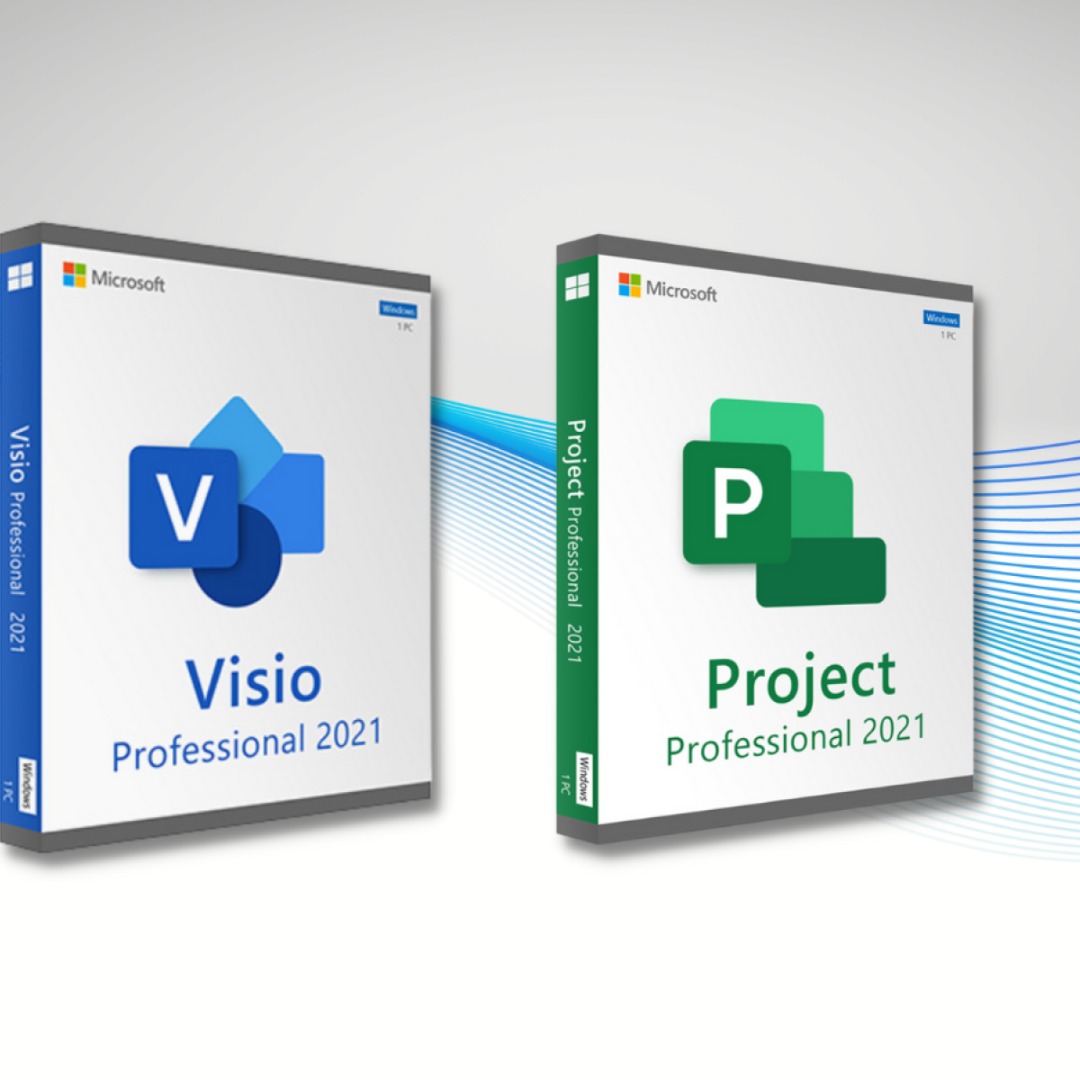 Microsoft office visio pro project pro 2021 2019 lifetime authentic, Computers & Tech, Parts ...