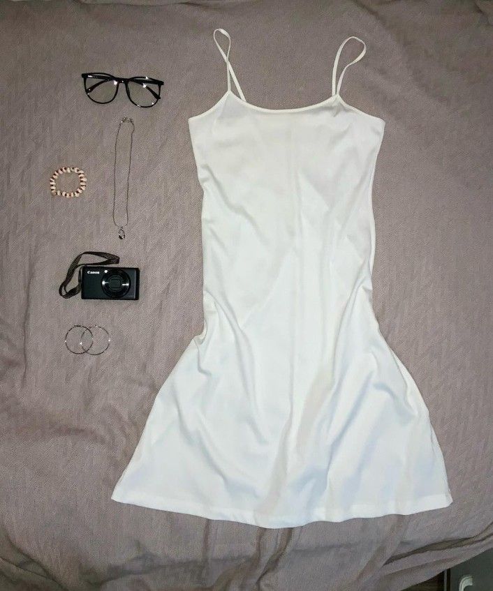 Mini white body hugging dress, Women's Fashion, Dresses & Sets, Dresses ...