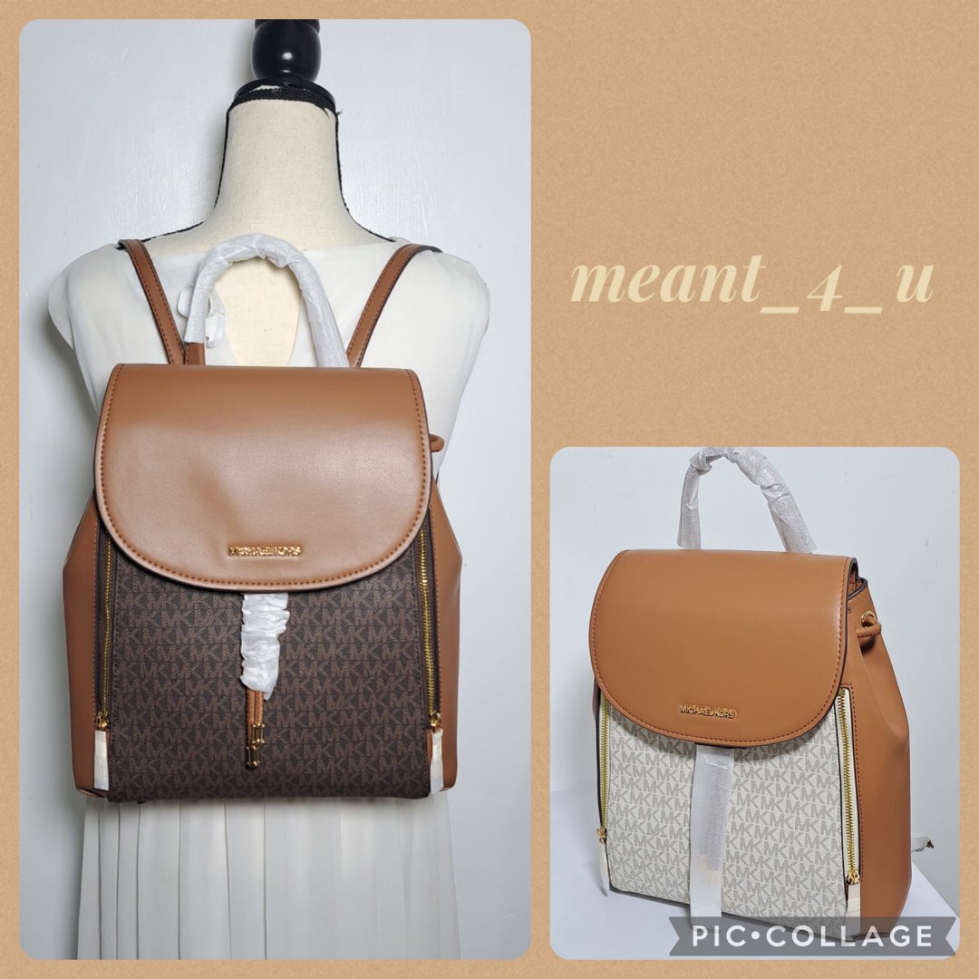 MK medium flap bckpack Original, Women's Fashion, Bags & Wallets ...