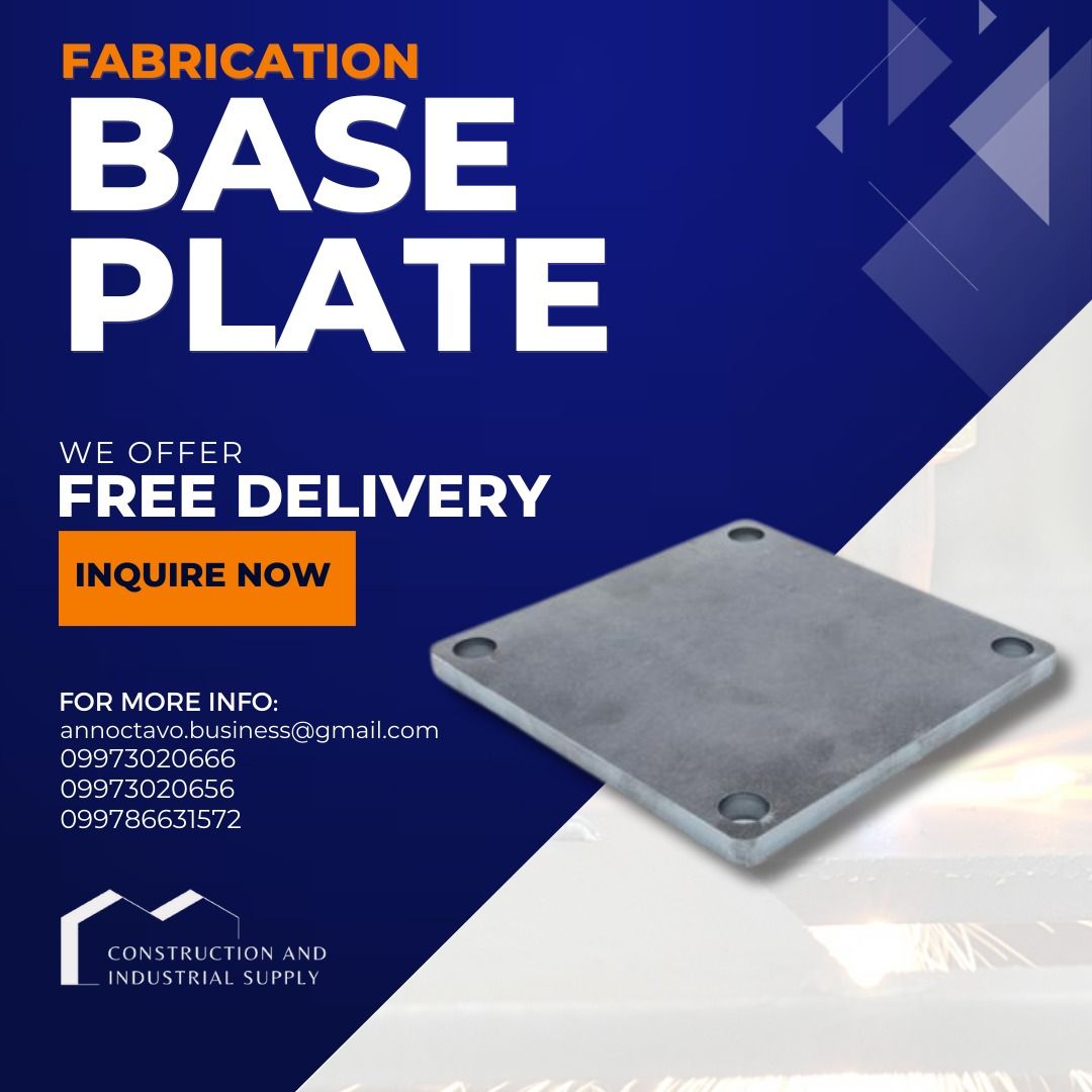 MS Base Plate 8mm | Base Steel | Metal Plate | Northern Uprising ...