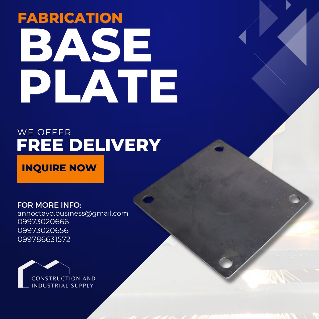 MS Base Plate 8mm | Base Steel | Metal Plate | Northern Uprising ...