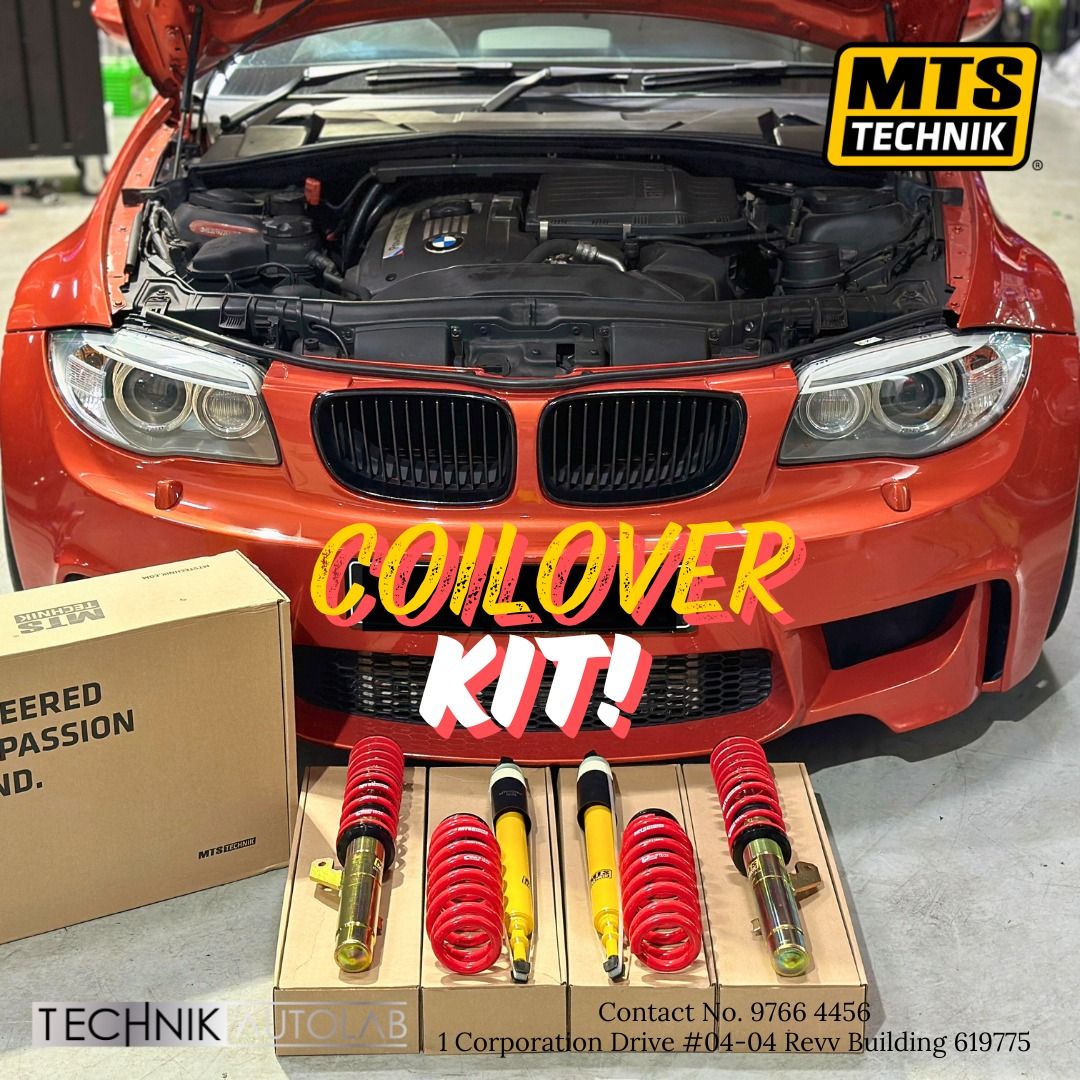 MTS Technik Coilover Kit, Suspension System, Lowering Springs for ...