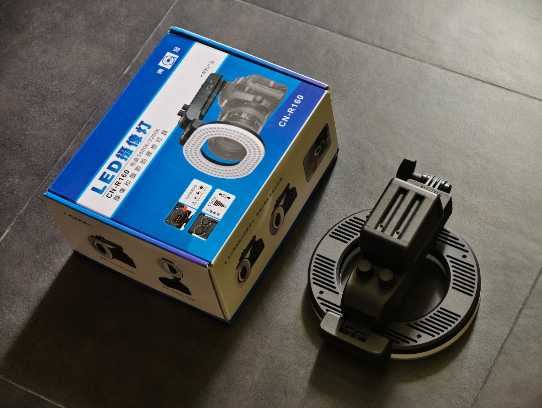 Nanguan 南冠 LED環型燈 CN-R160, 攝影器材, 鏡頭及裝備 - Carousell