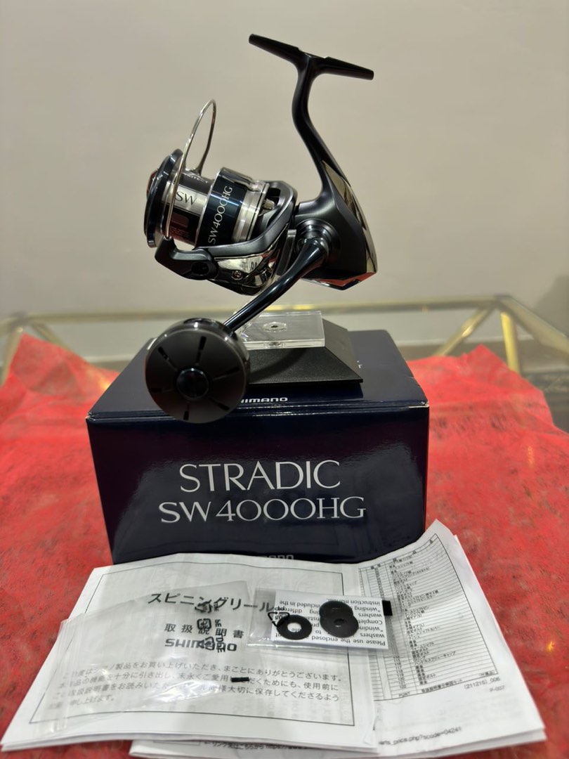 (New) Shimano Stradic SW 4000 HG, Sports Equipment, Fishing on Carousell
