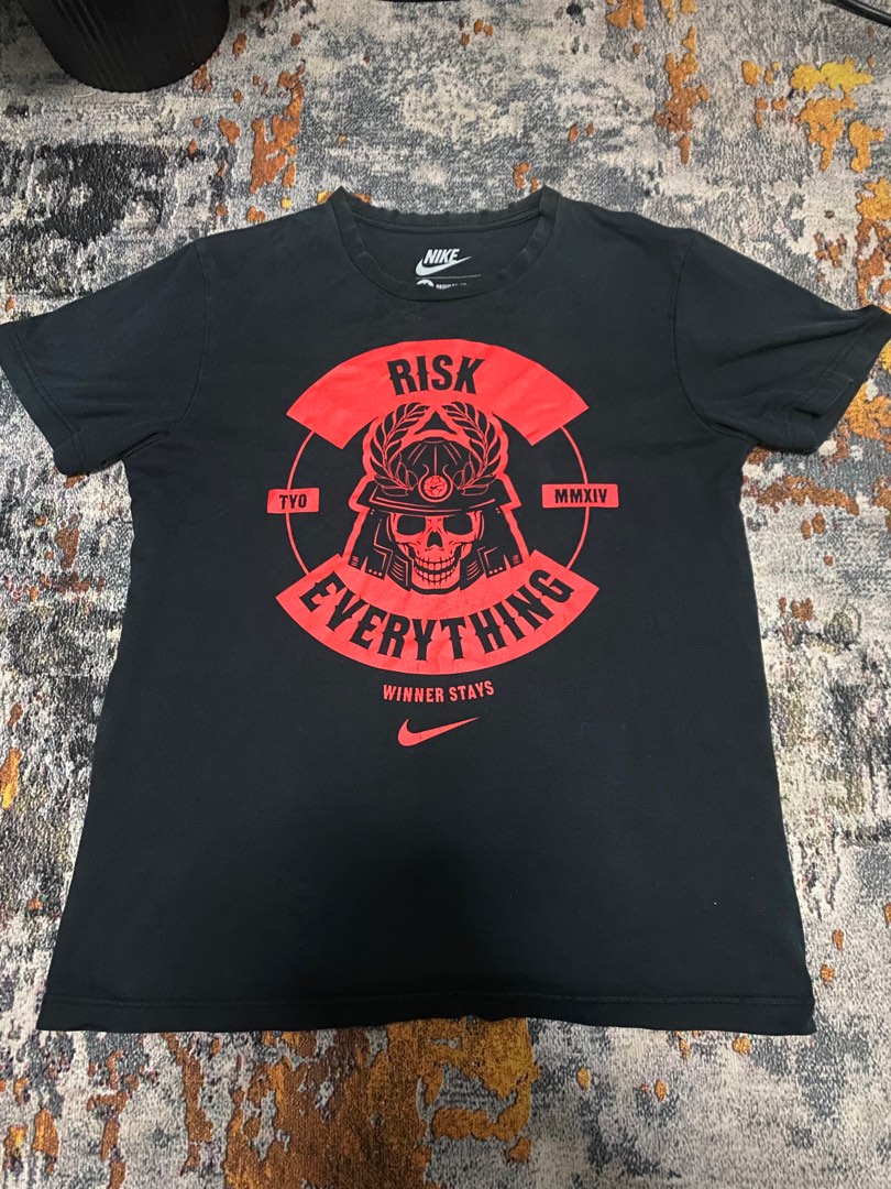 Nike risk everything samurai, Men's Fashion, Tops & Sets, Tshirts ...