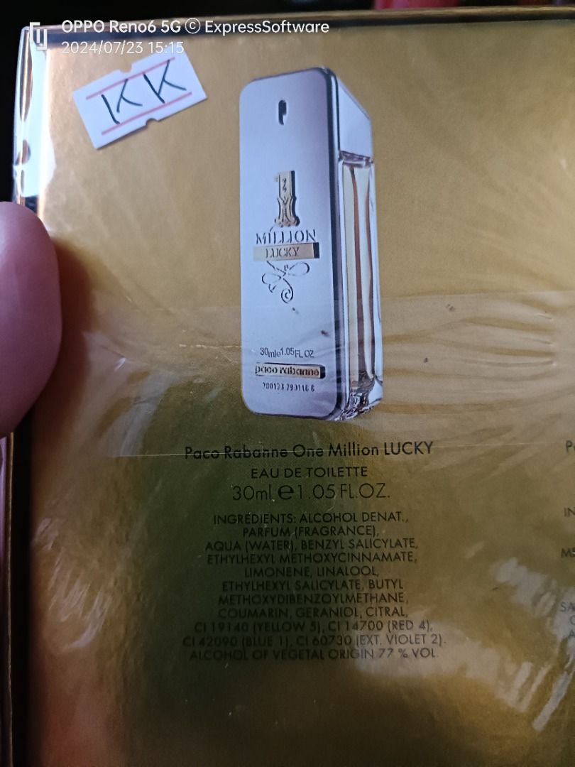 ONE MILLION 3 x 30ml Gift set - eau de parfum/toilette - ( incl. Lucky ...