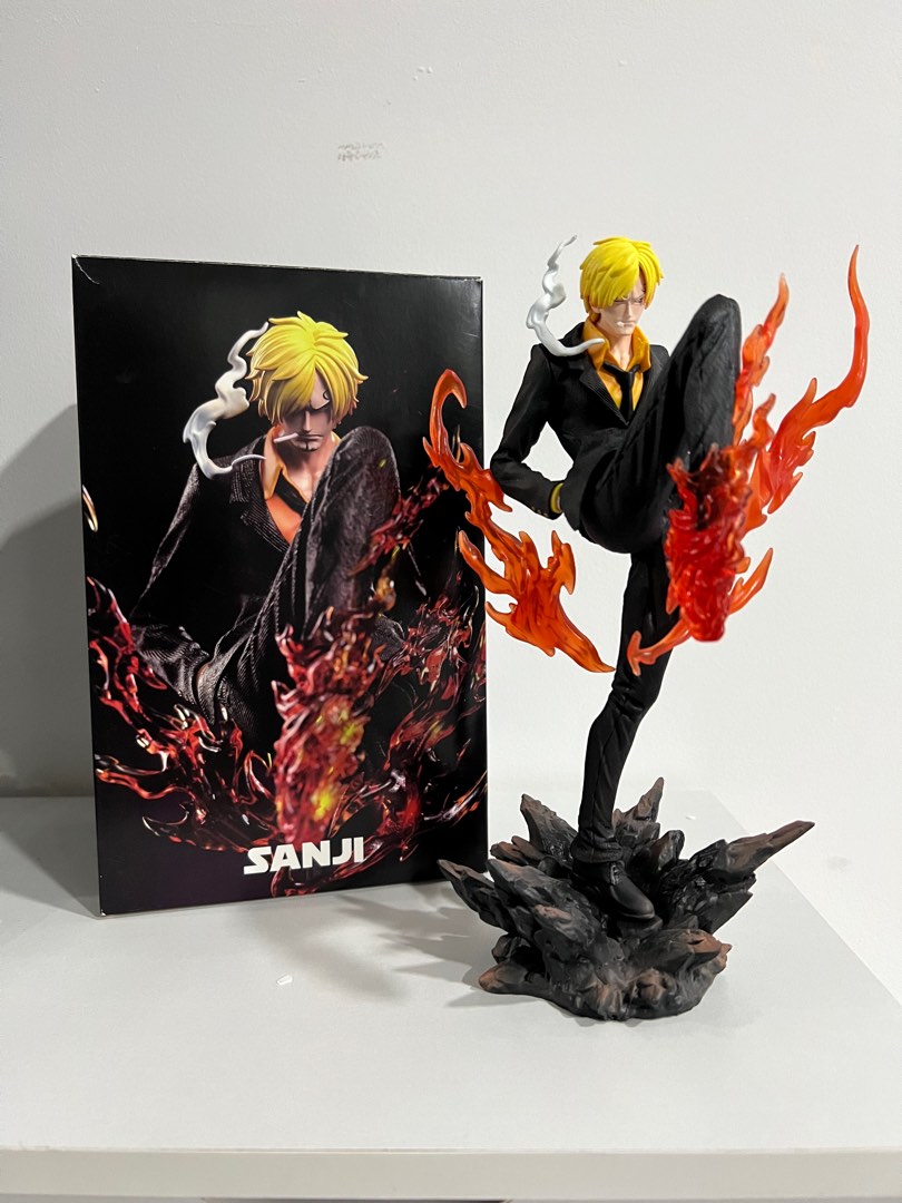 One Piece Sanji copy resin figure, Hobbies & Toys, Toys & Games on ...
