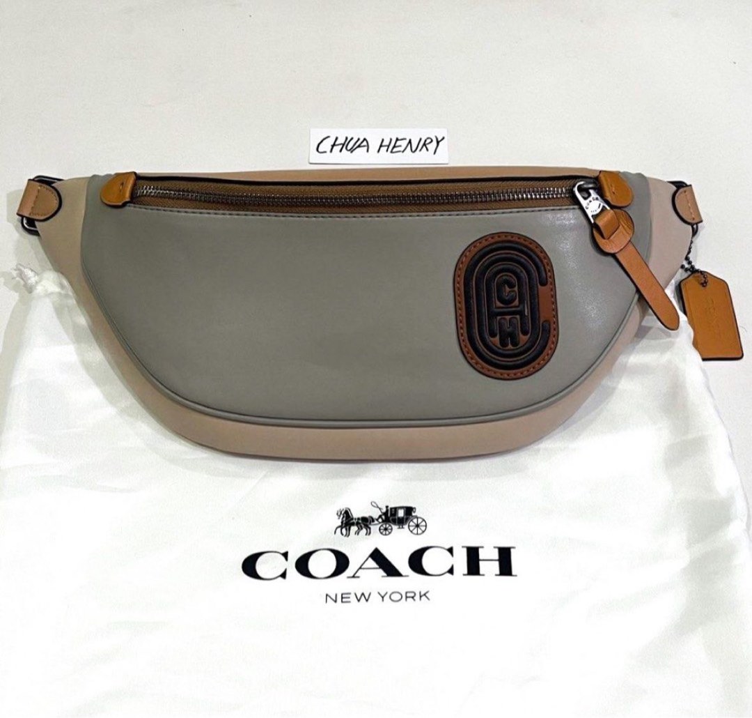 Original Coach Waist Bag Porchbag Lelaki, Men's Fashion, Bags, Belt ...