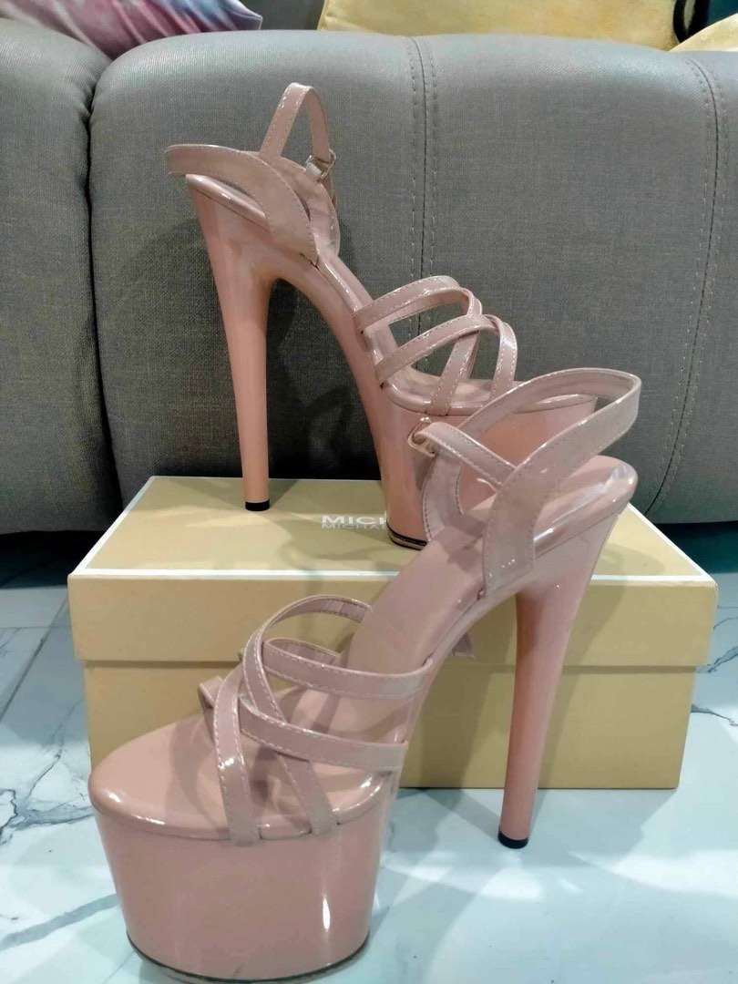 Pageant Heels 7Inch, Women's Fashion, Footwear, Heels on Carousell