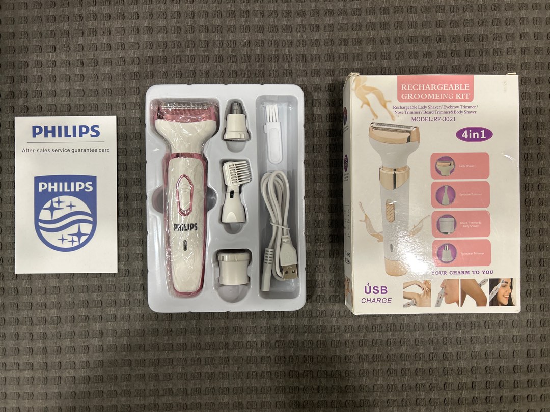 Philips Rechargeable Grooming Kit, Beauty & Personal Care, Hair on ...