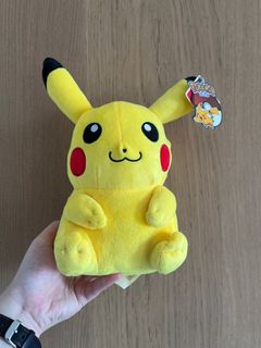 Authentic Pokemon Center Plush- Mount Fuji Pikachu Plush, Hobbies ...