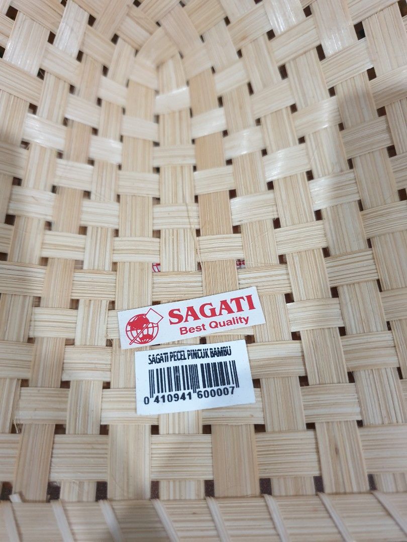 Pincuk Piring Pecel Anyaman Bambu 10 pcs, Kitchen & Appliances di Carousell