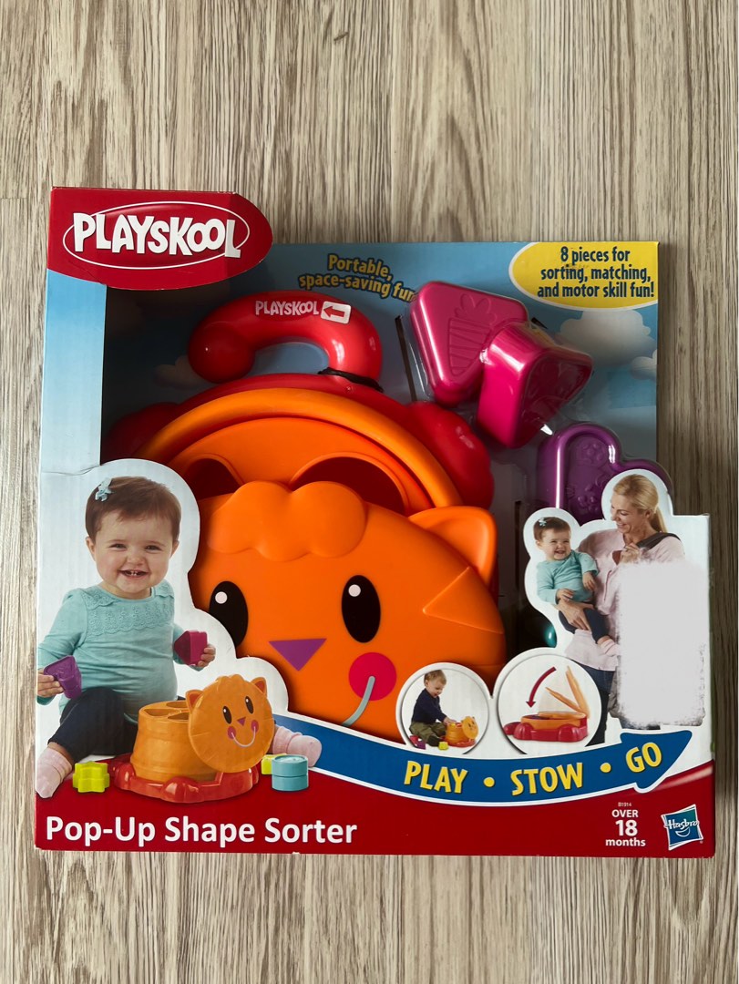 Playskool - Baby / Toddler - Pop Up Shape Sorter, Hobbies & Toys, Toys ...